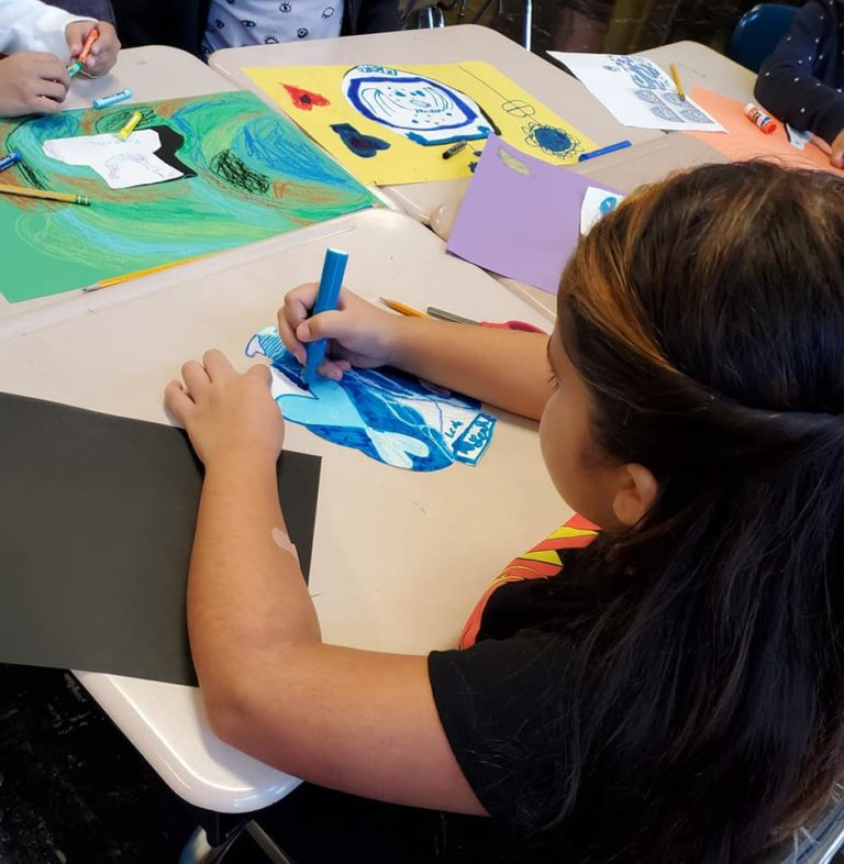 Arts exploration in the classroom – New York Junior League